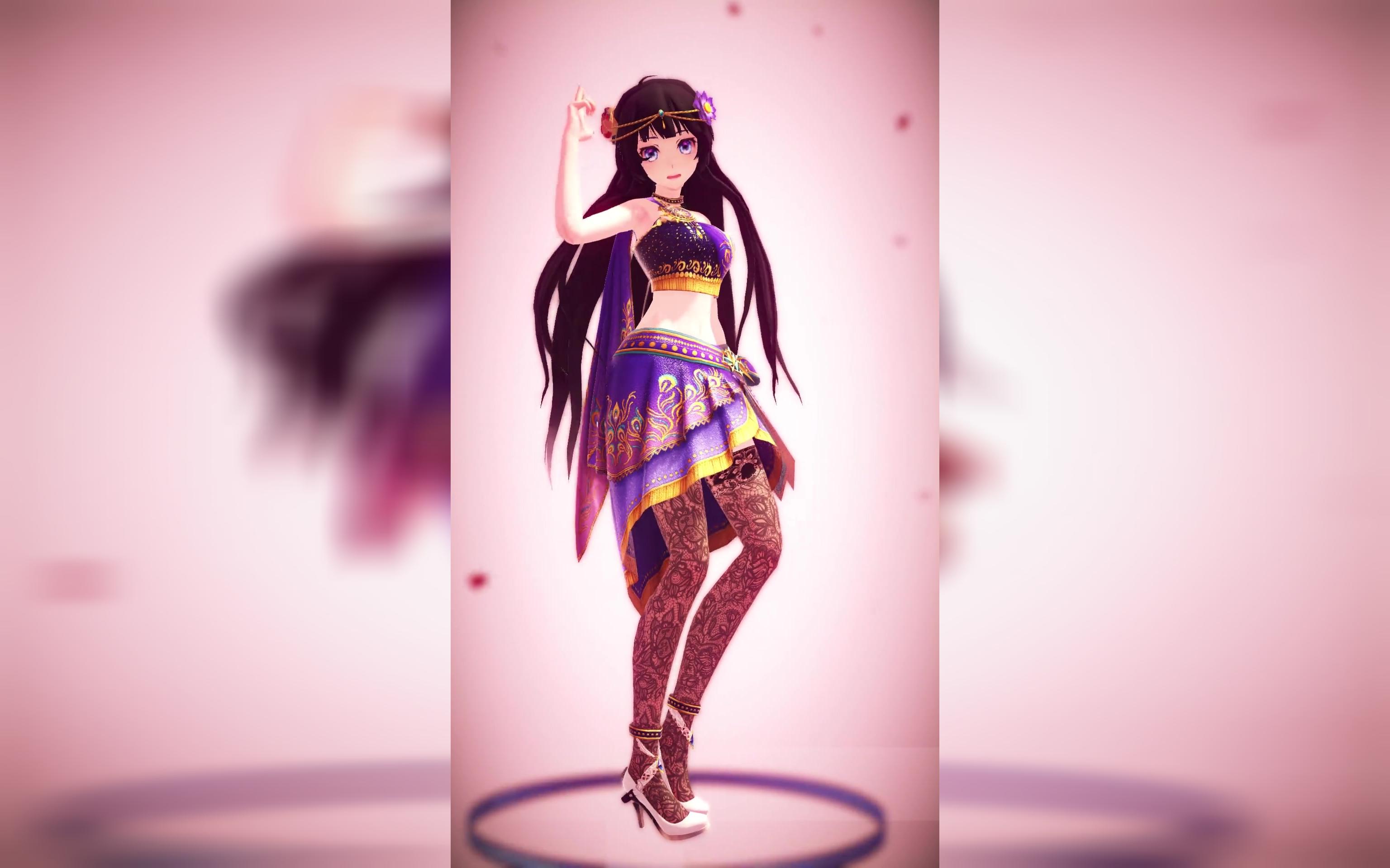 【人设mmd】芒果问旗娘小姐姐借了一套衣服。