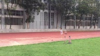 小学生田径-助跑跳远(一边听音乐,一边慢镜影像重叠技术对比分析)(...