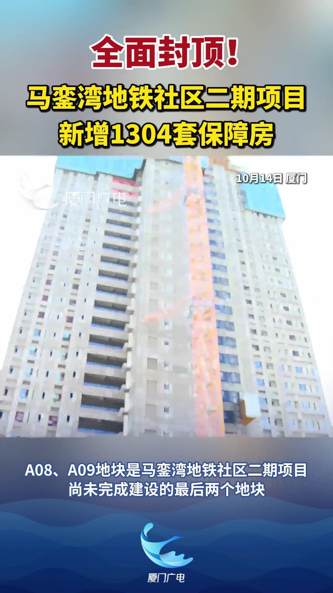 ...二期项目新增1304套保障房(记者/连曜、朱克勤)#厦门#马銮湾#保障房