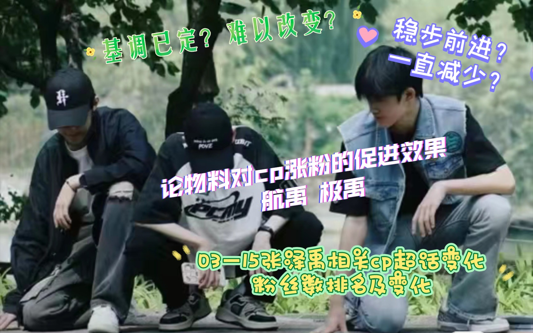 【张泽禹】相关 微博cp超话粉丝数和排名及变化(半月更)