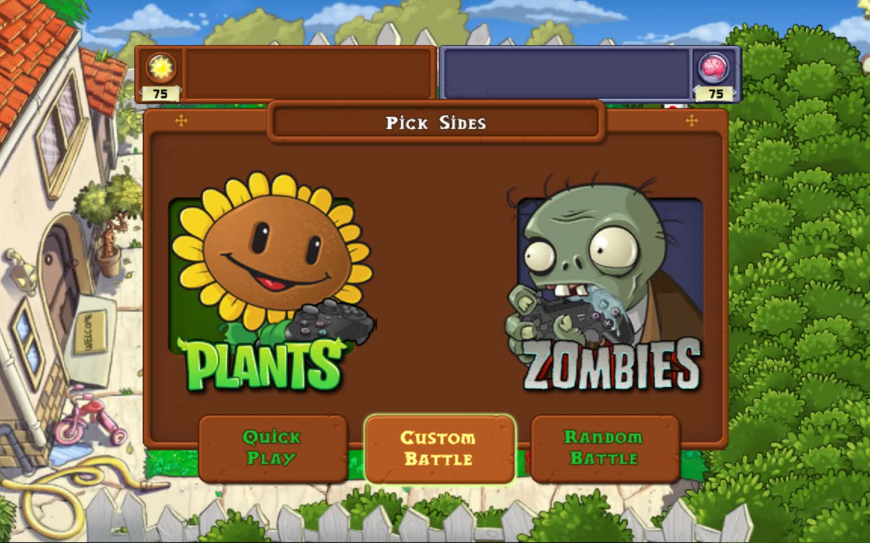 植物大战僵尸还有双人!快来叫小伙伴玩!