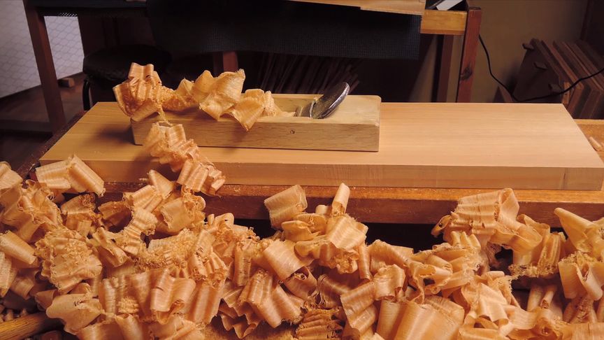 解压,推了2分钟的木刨,真得劲