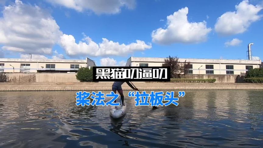 非常实用也是必须学会的桨法:拉板头#桨板 #桨板教学 #桨板培训