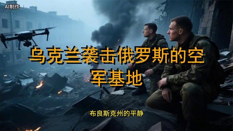乌克兰袭击俄罗斯的空军基地