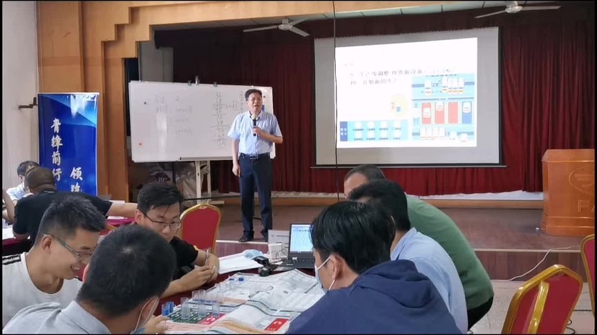 非财务经理的财务管理沙盘模拟课程进行中