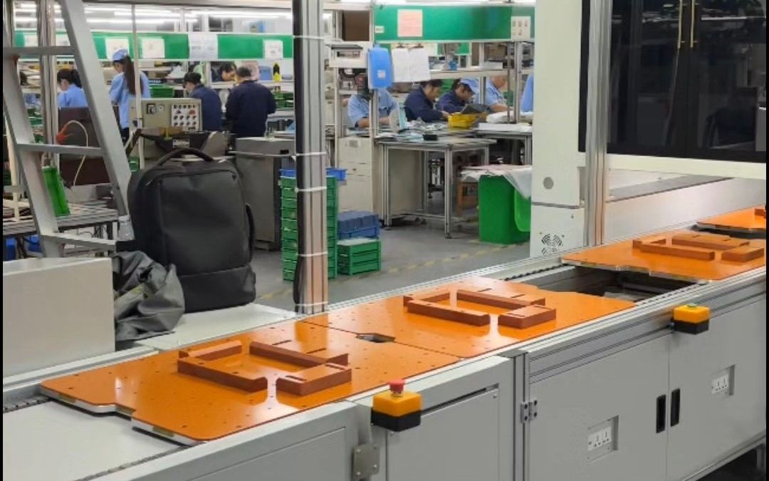 圆柱电池模组PACK生产线