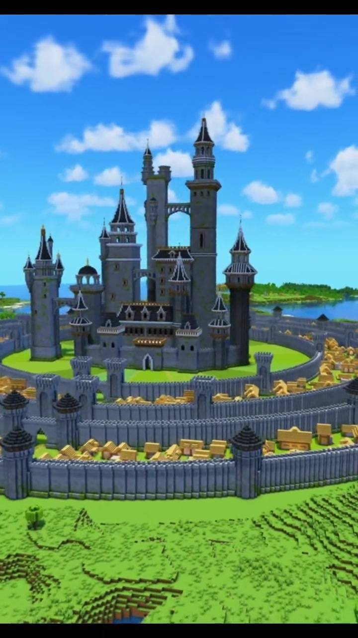 我的世界村庄城堡