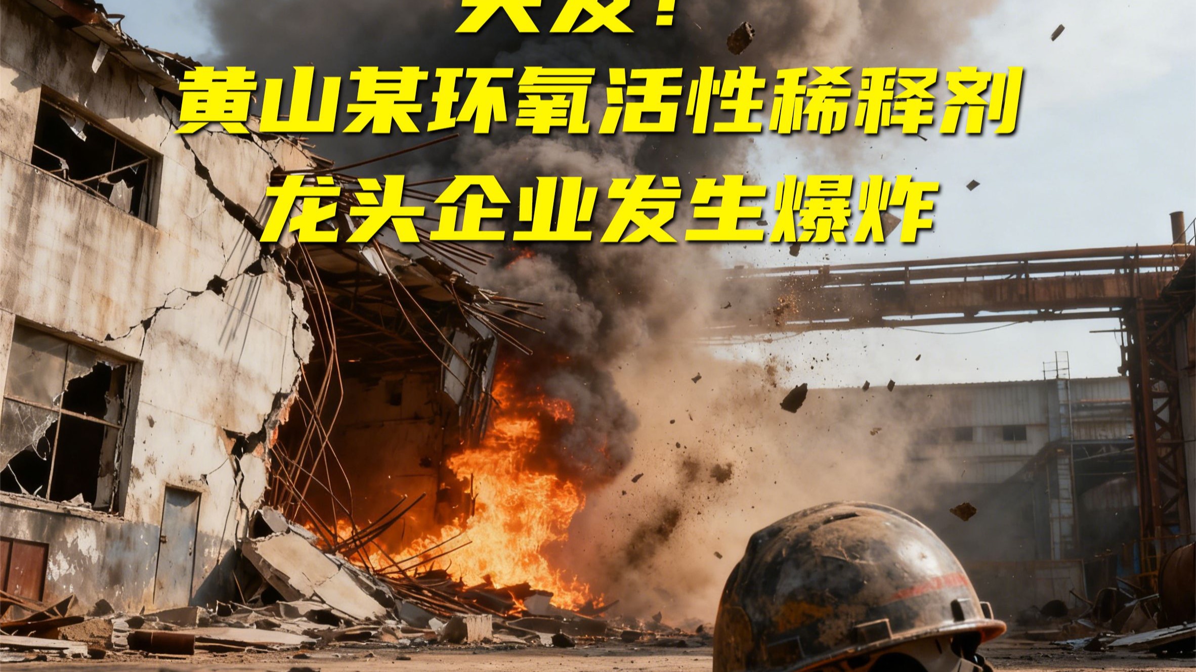 ...企业发生爆炸事故 #爆炸 #化工爆炸 #火灾 #事故警示案例 #安全生产