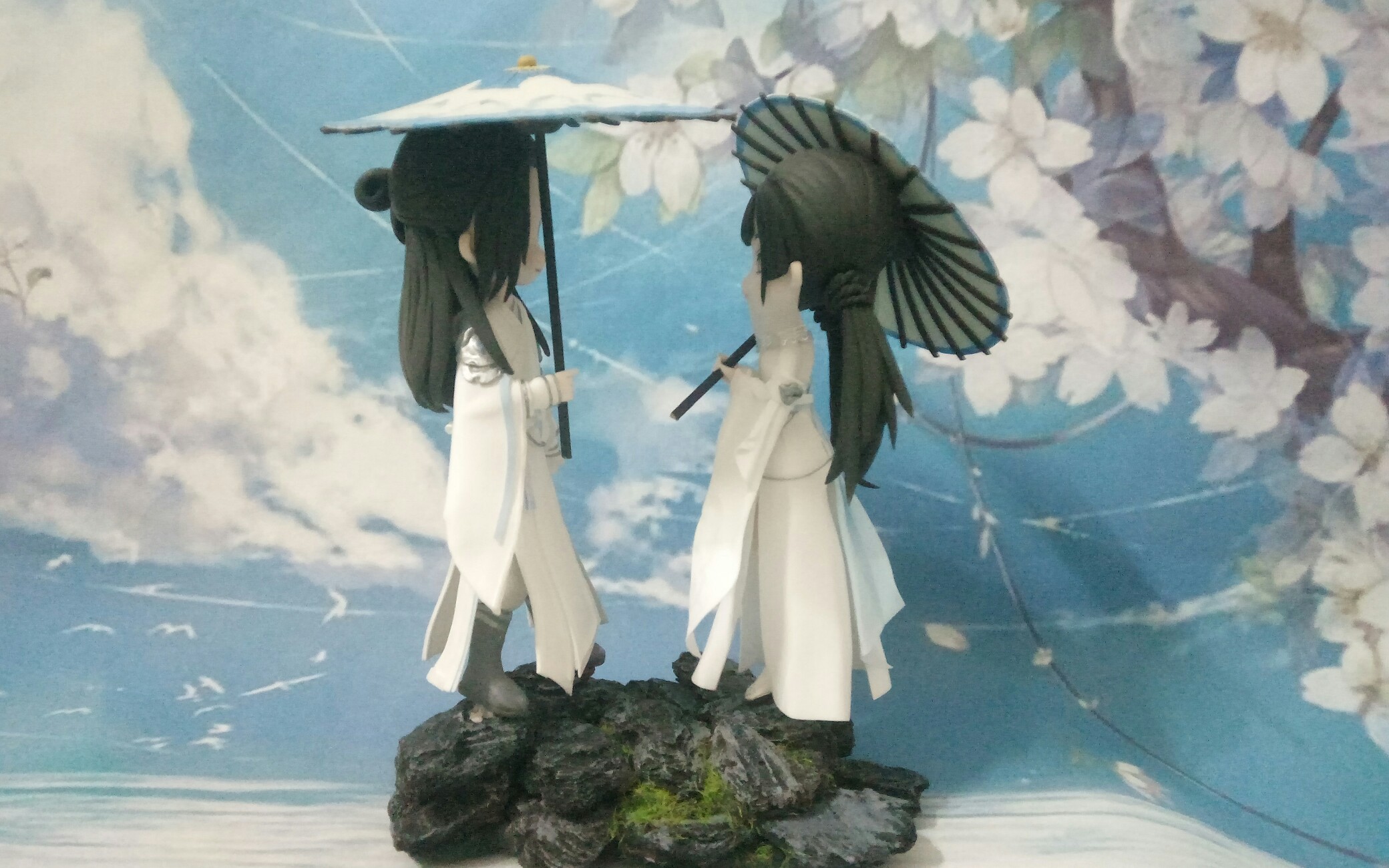 【超轻粘土】古风油纸伞的制作