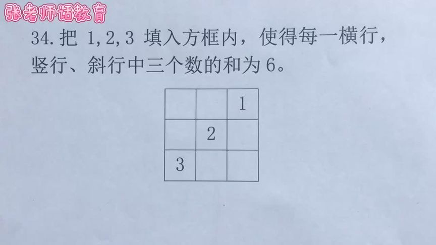 小学一年级奥数(34),方框里咋填呢,掌握方法,此题如此简单。