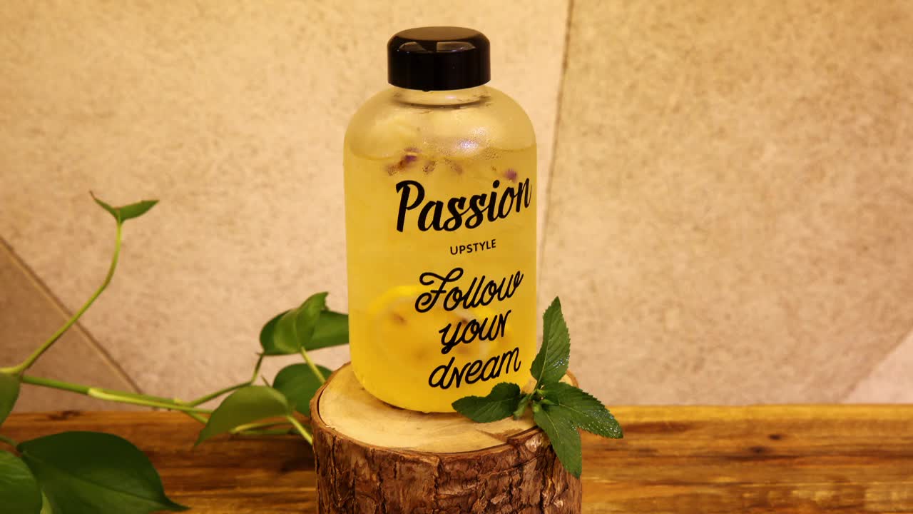 夏天就要来一杯清清爽爽的柠檬绿茶啦