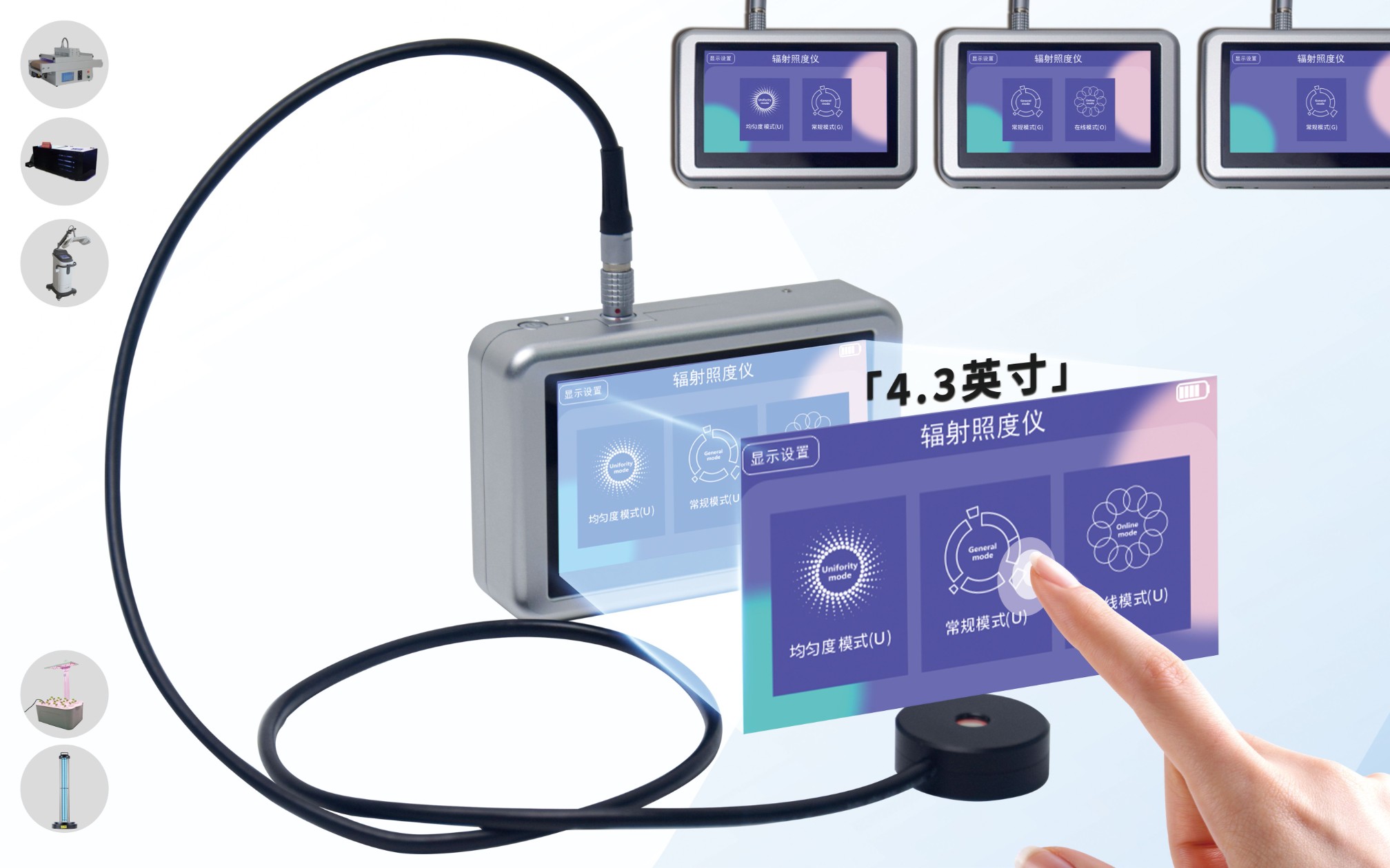 关于光和光波长的一切,这一篇就够了, 速德瑞紫外辐射照度仪,让你更加...