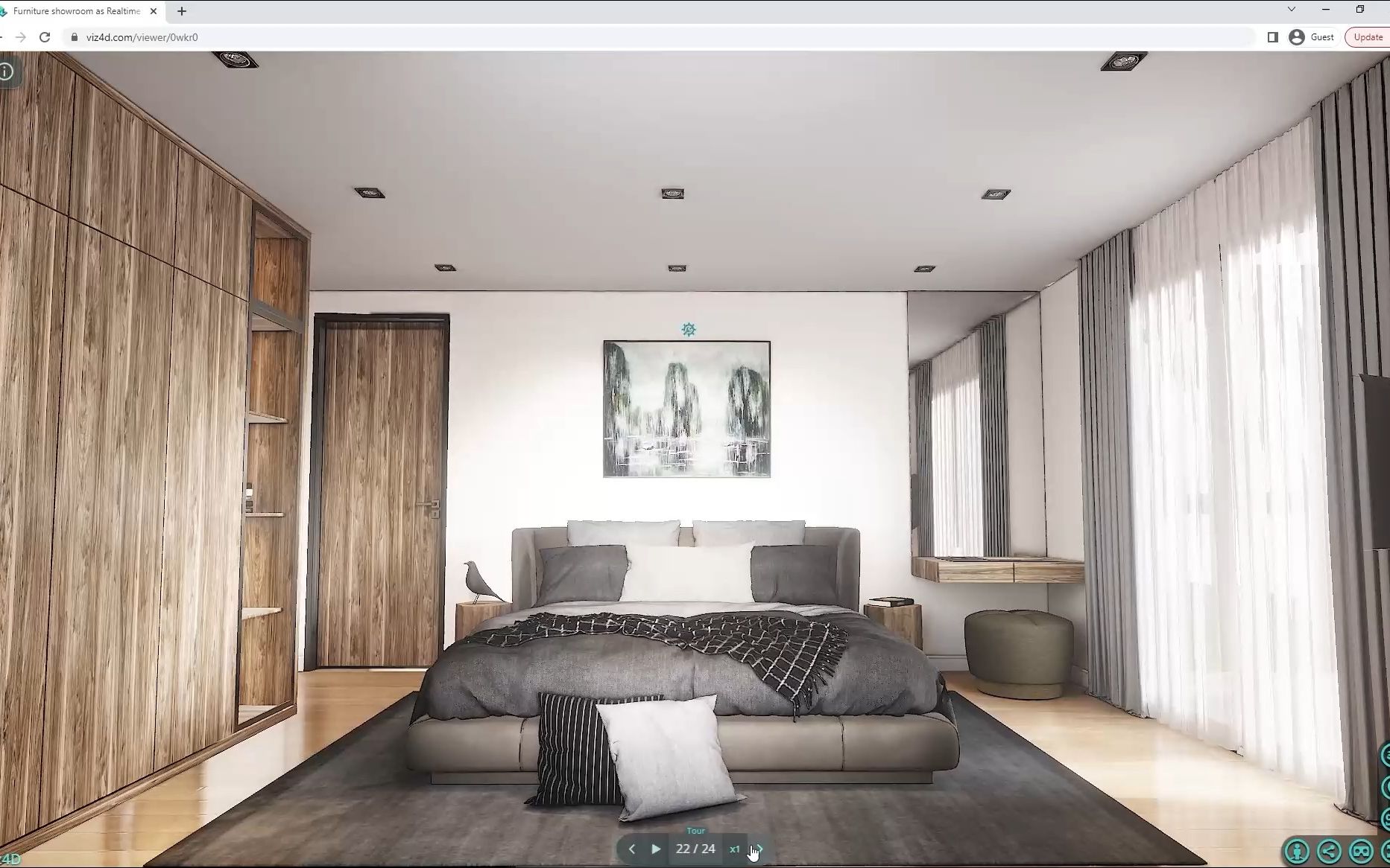 全新平台可自动优化 3dsMax 场景并将其转换为轻量级 4D 空间,可直接...