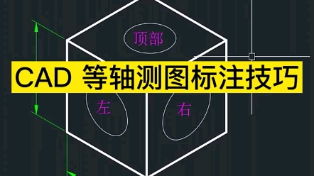 cad等轴侧标注小技巧