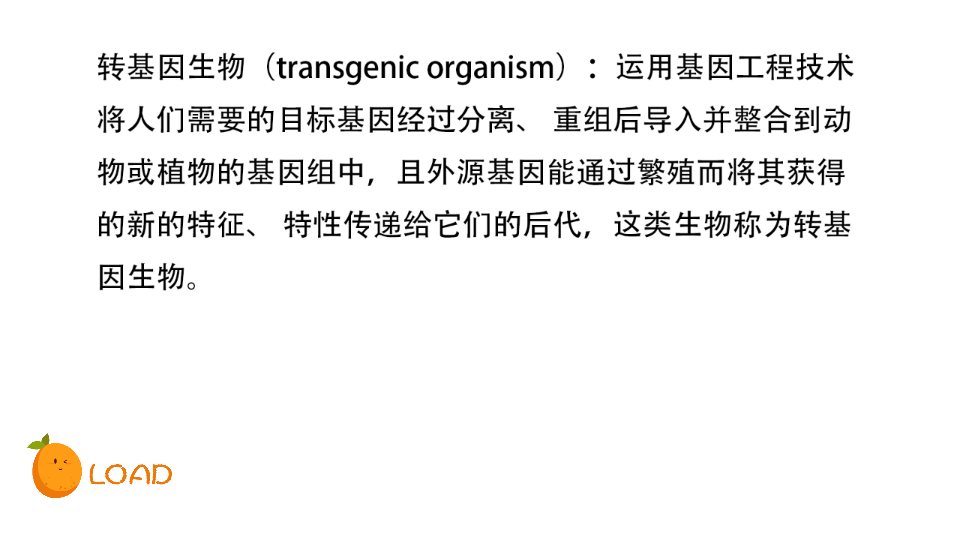 【普通生物学】名词解释 转基因生物/质粒/基因治疗