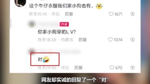 真诚才是永远的必杀技之"你的衣服和我家的狗一样"