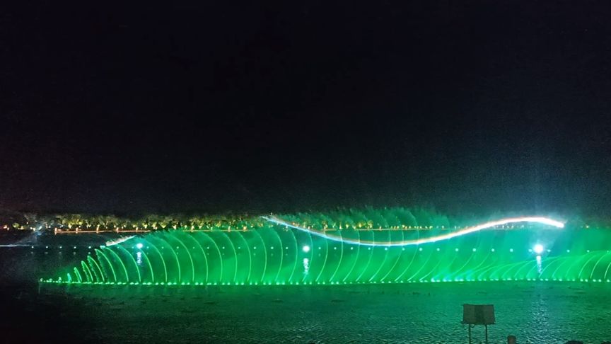 欢迎来体验唐山南湖的美景