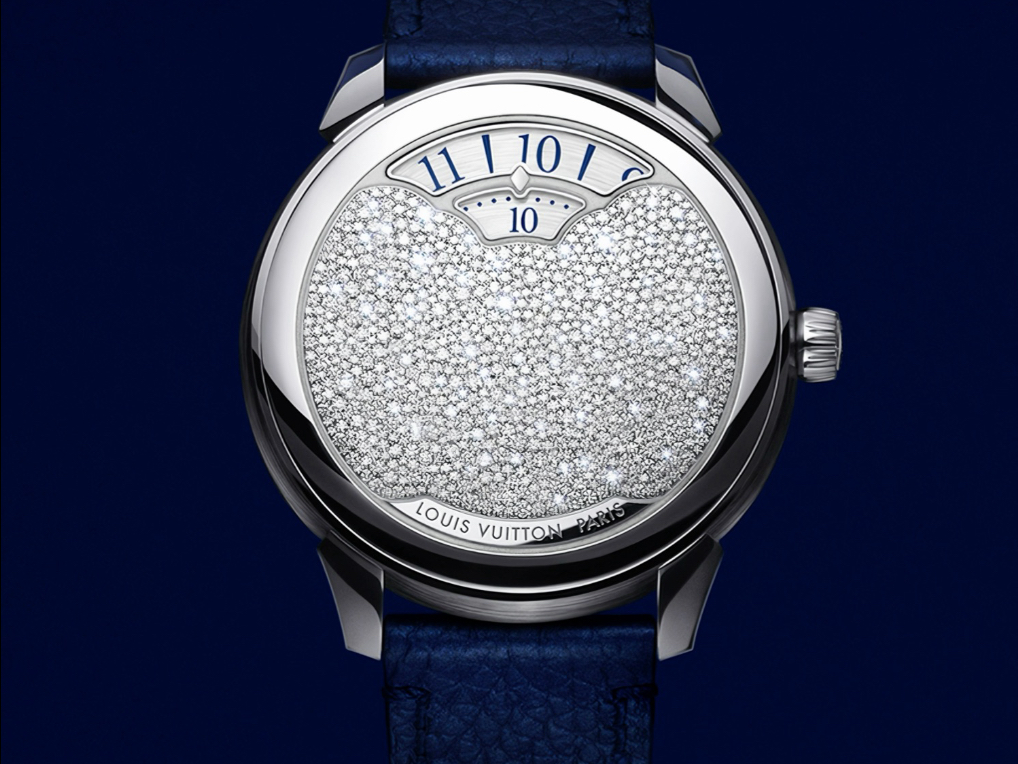 ...Louis Vuitton 推出 Drag Hour Tambour Convergence 数字转盘时间腕表