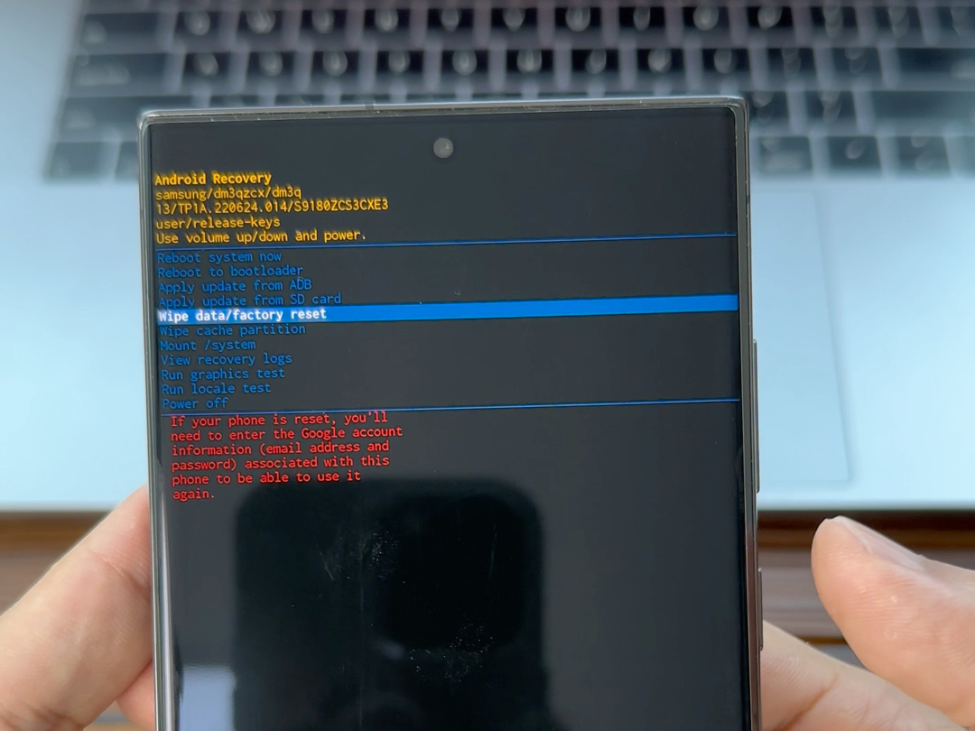 三星手机锁屏密码忘记,ID密码忘记,怎么双清?恢复出厂设置?
