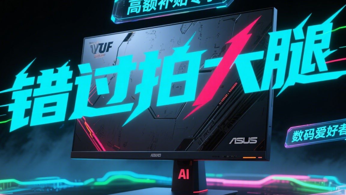 ...华硕TUF小金刚VG27AQ5A 27英寸2K电竞显示器 210Hz高刷3ms...