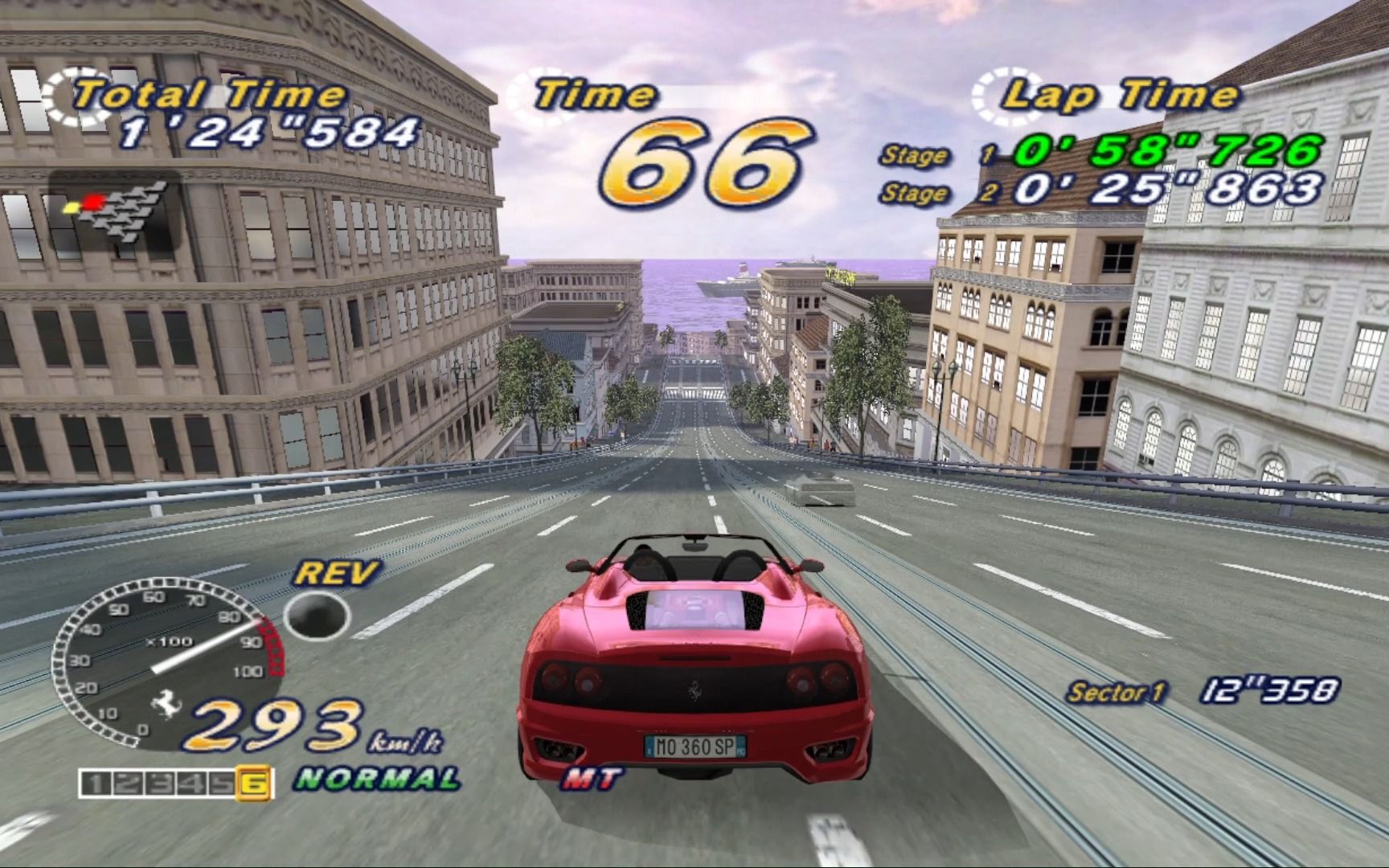 ...挡 2SP计时模式 Normal B路线(墨西哥玛雅金字塔) 4分30秒352毫秒