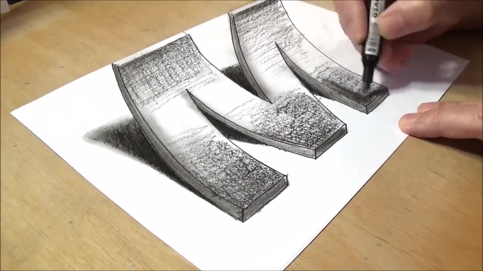 3D立体画大合集,一次性满足你的好奇心,每一幅画都堪称鬼斧神工