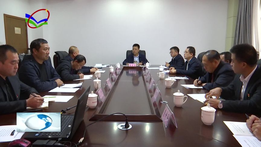 赵建喜与村党支部书记面对面谈心谈话