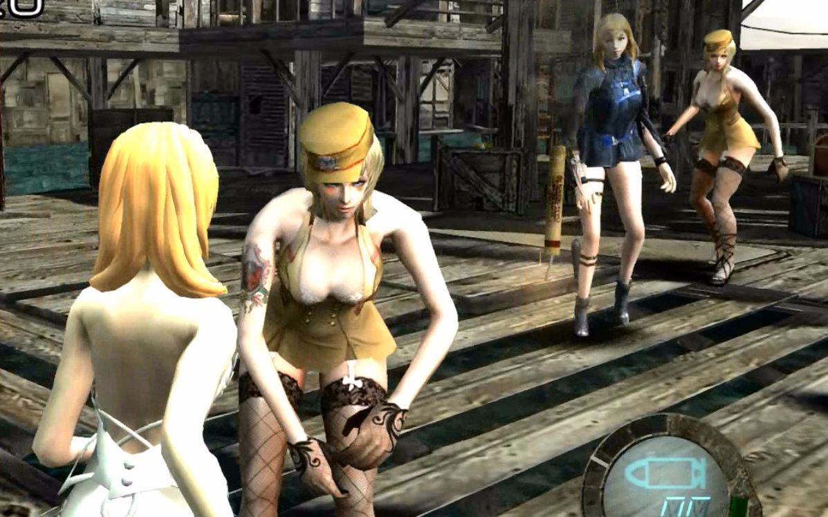 生化危机4HD重制版mod cf美女敌人包