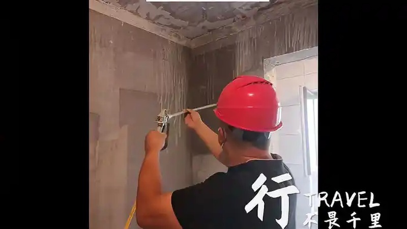 闹心,新房刚要装修发现抹灰墙面回弹强度低,只能这样了 混凝土