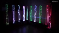 十种混合惰性气体高压放电的颜色和形状等离子管 Ten Multicolor ...