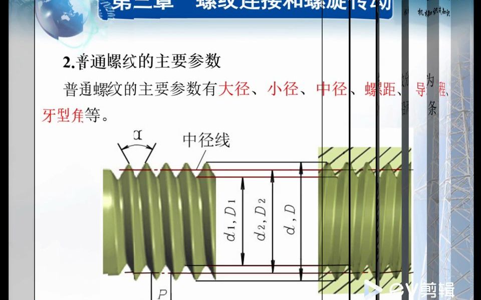 05螺纹连接与螺旋传动