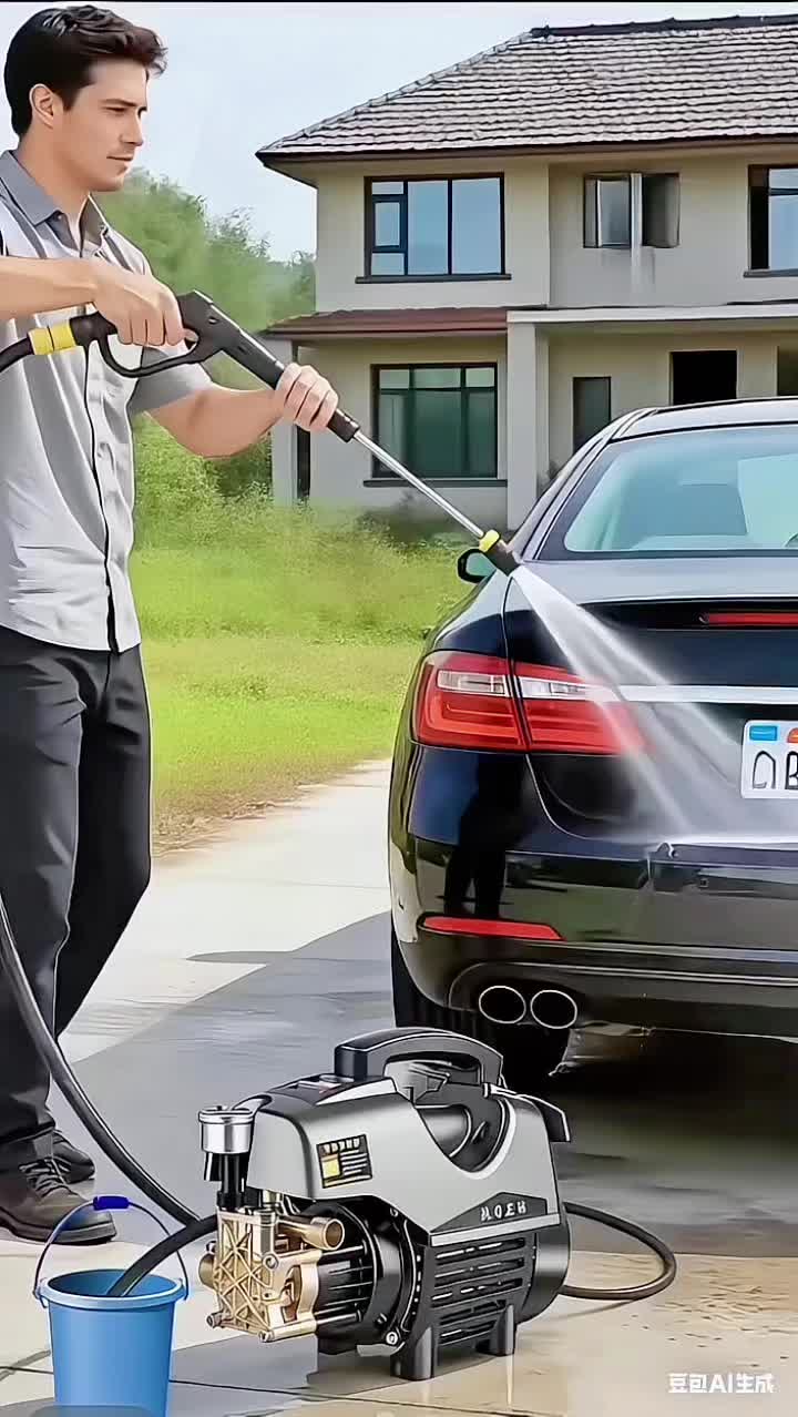 ...车身污渍一冲就掉,自己洗车比去店里省一半钱,家里院子、阳台也能...