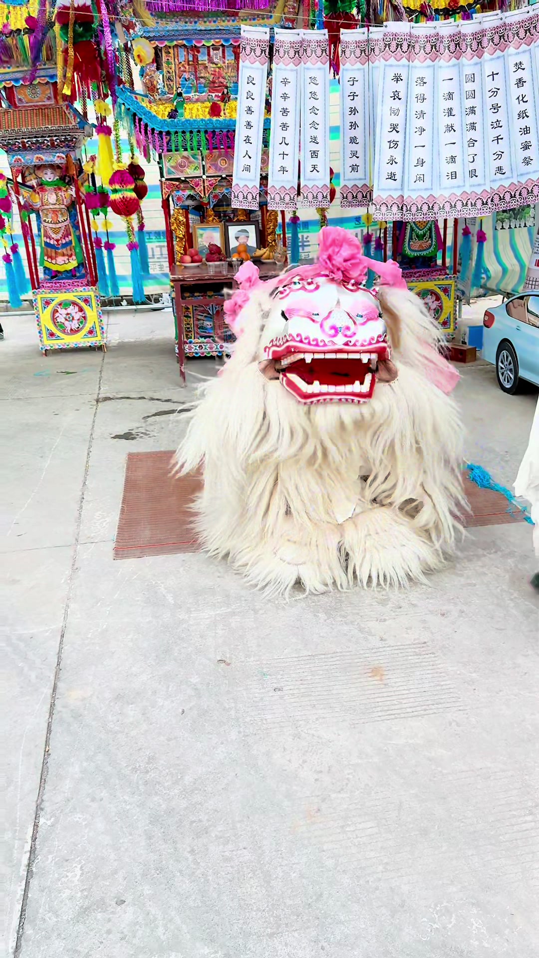 #非物质文化遗产手工制作 #我要上热们 #舞狮表演 #原创视频