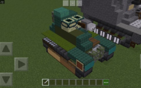 [我的世界建筑教程]还原二战英国MK VIA巡洋坦克