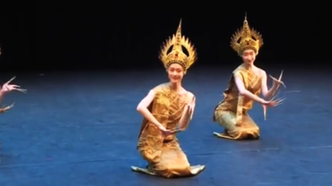 【赵夕汐/赵铭 北舞考古】云南傣族长甲舞