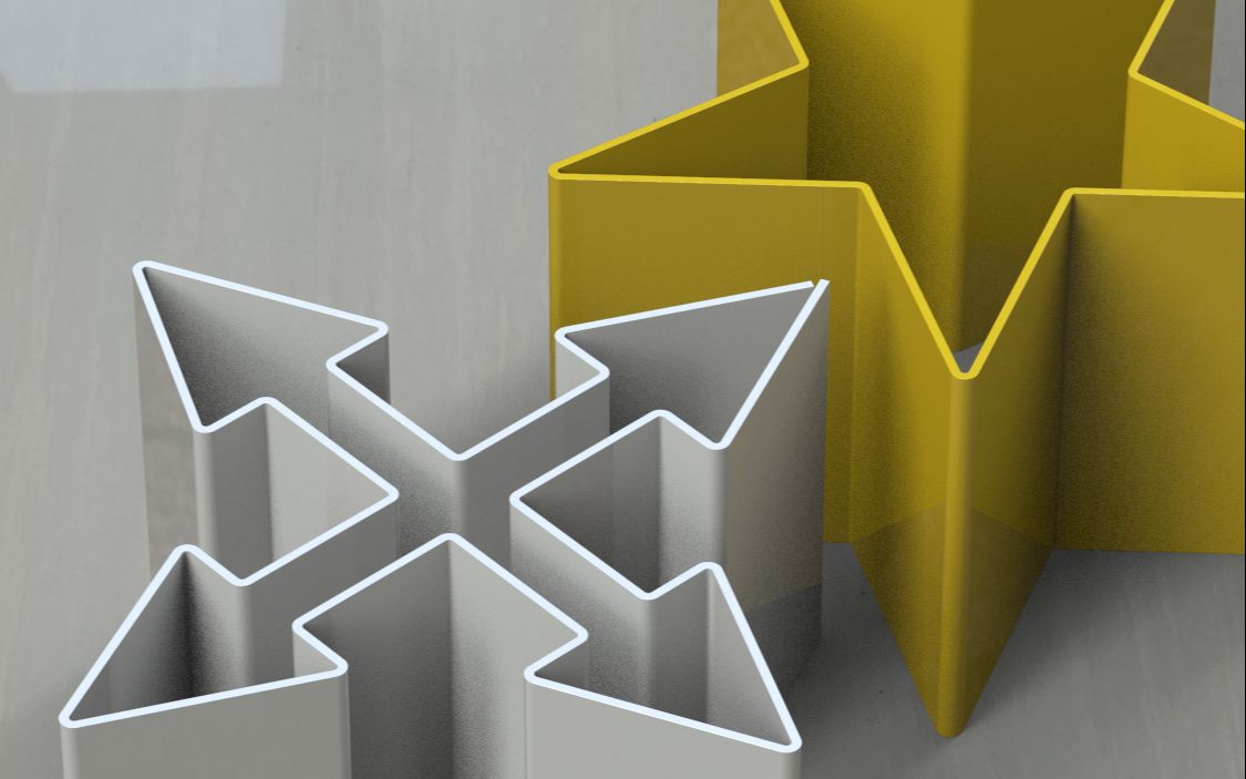 用 SolidWorks把两个实体转为钣金