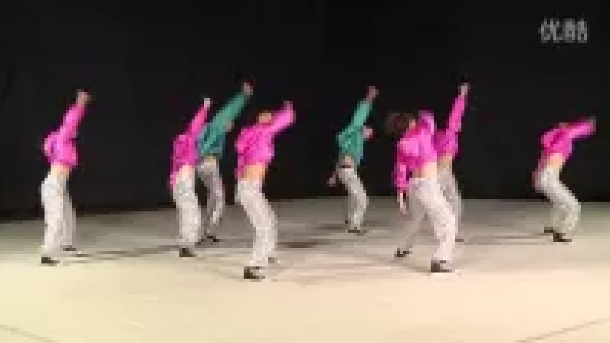 2013-2016全国啦啦操规定套路小学组街舞