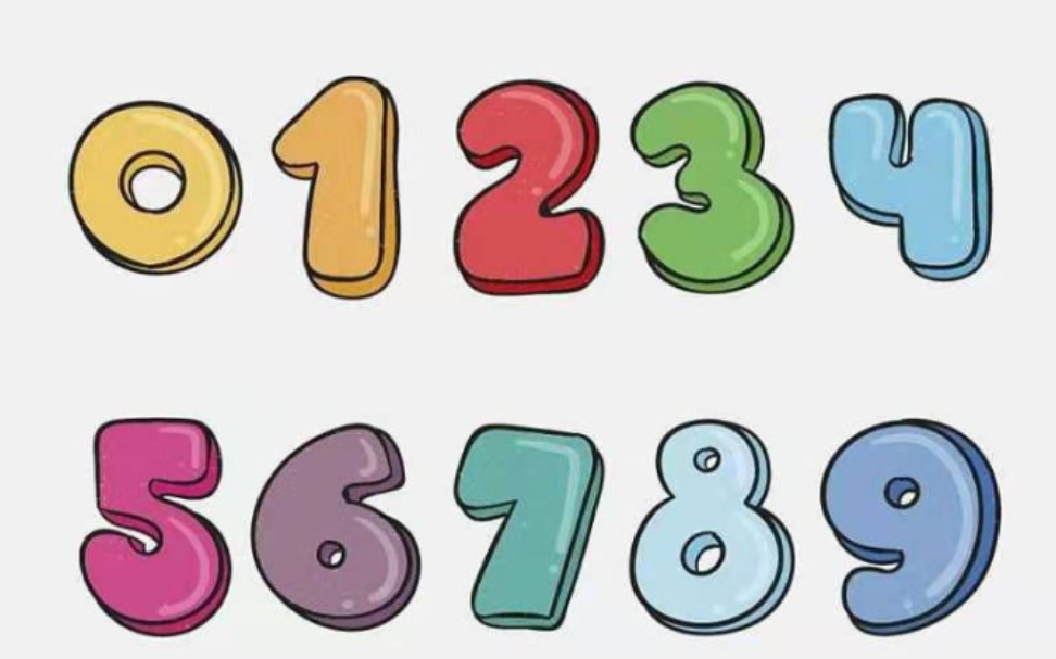 幼小数学--数字的书写(二)