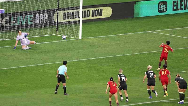 [女足]中国不敌澳大利亚 无缘亚洲杯决赛