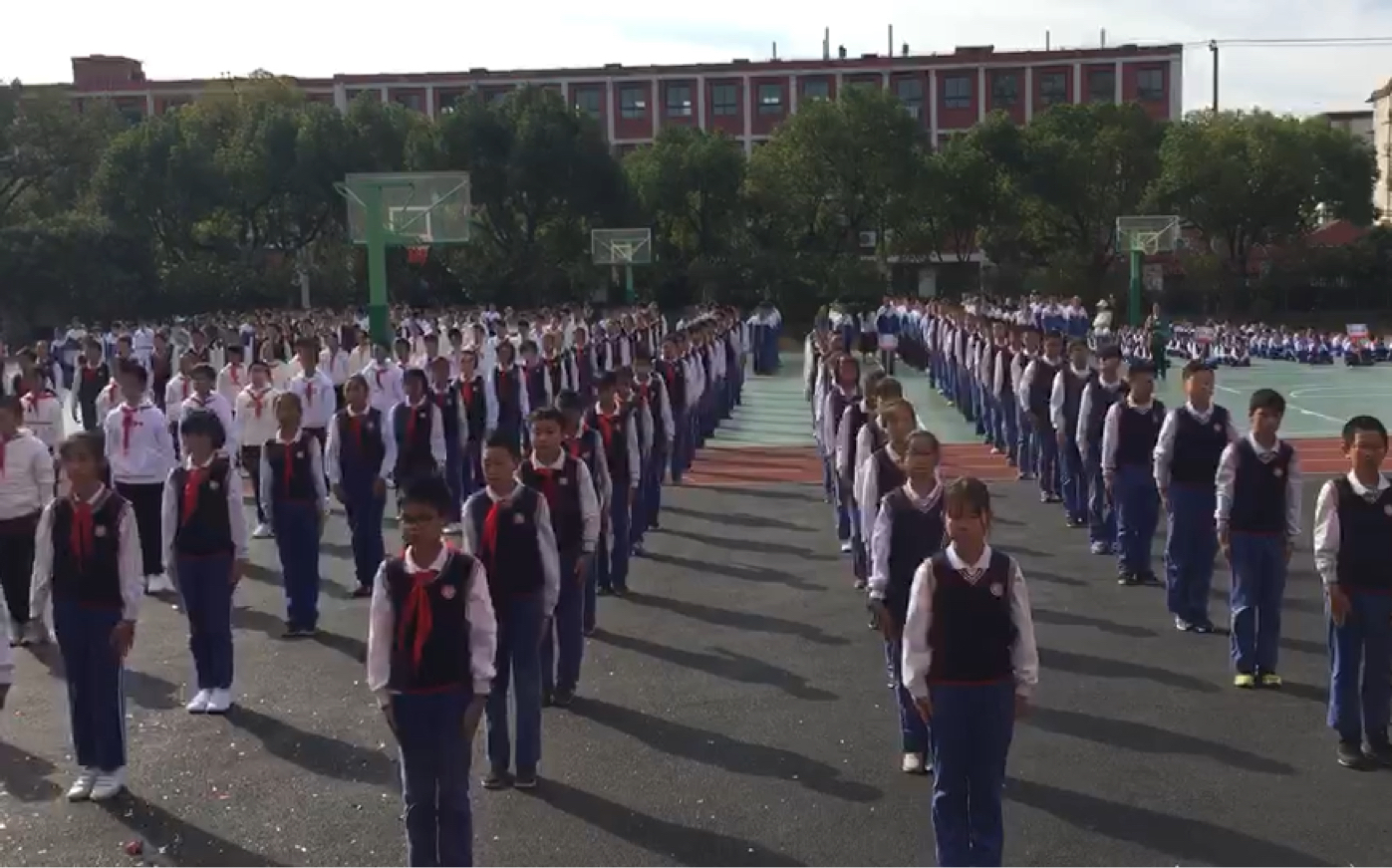 运动会广播操比赛