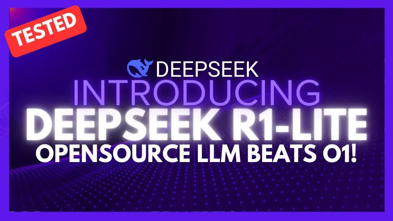 Deepseek-R1-Lite:迄今为止最佳的开源大型语言模型!超越了Claude ...