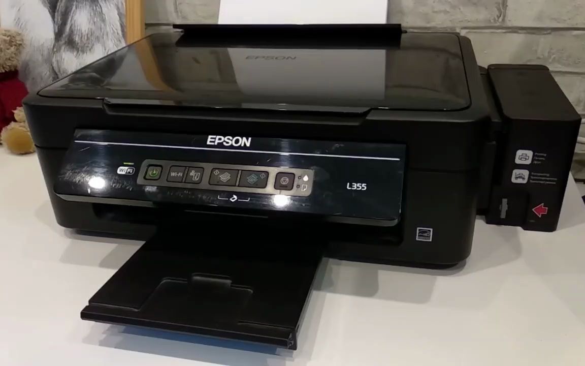 -Epson L350 L351 L358系列爱普生L355打印机墨水量低警告清除