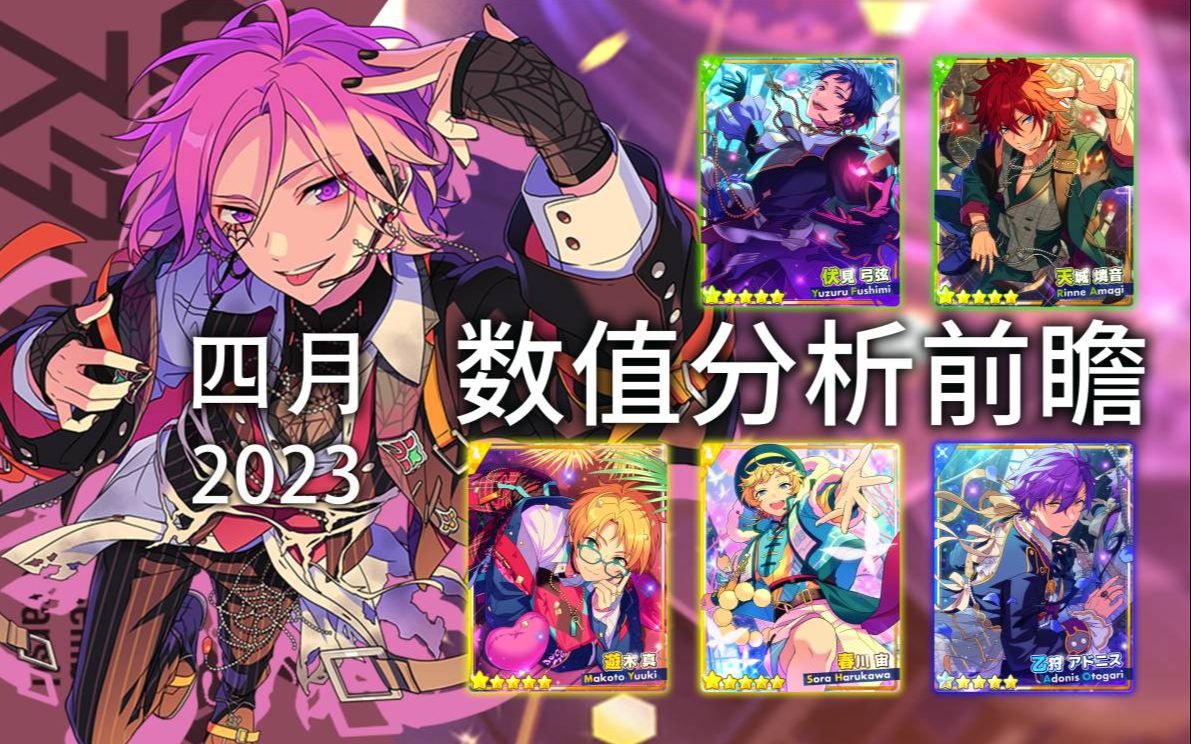 【偶像梦幻祭2/es2】数值分析前瞻(4月篇)