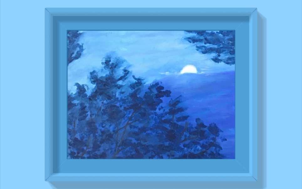 【油画棒】简单但好看的风景 系列二 含色号