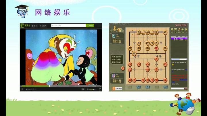 【三年级·信息技术】第二册 第三单元第11课 认识网络新朋友 巩固...