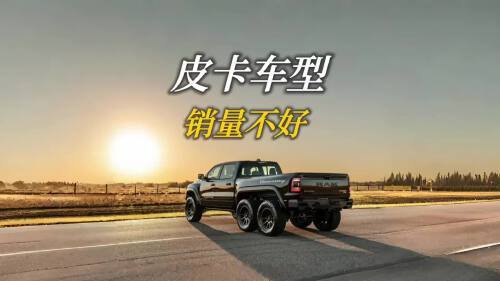 皮耐造用的皮卡车型在内为什么卖的不好呢?