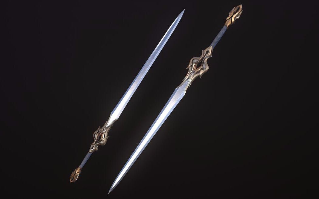 maya零基础教程-maya道具建模剑制作