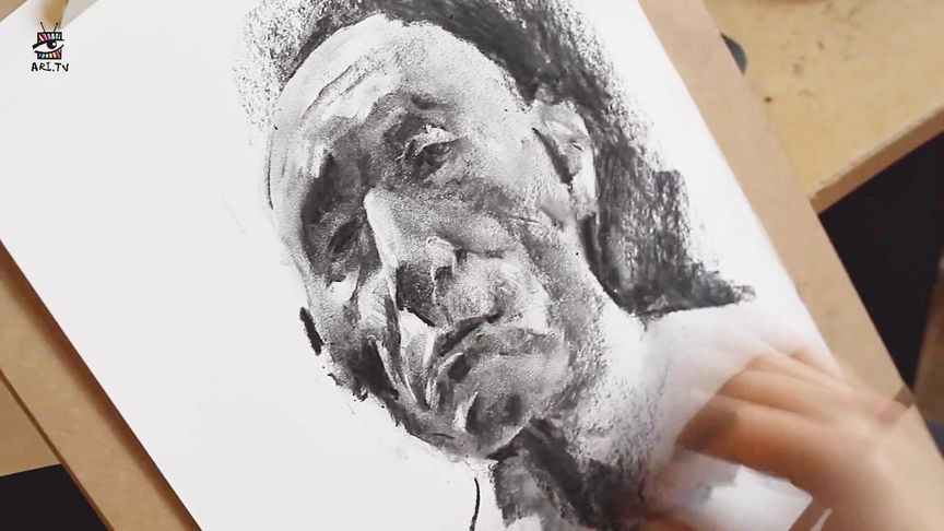 素描头像教程:如何快速处理大关系