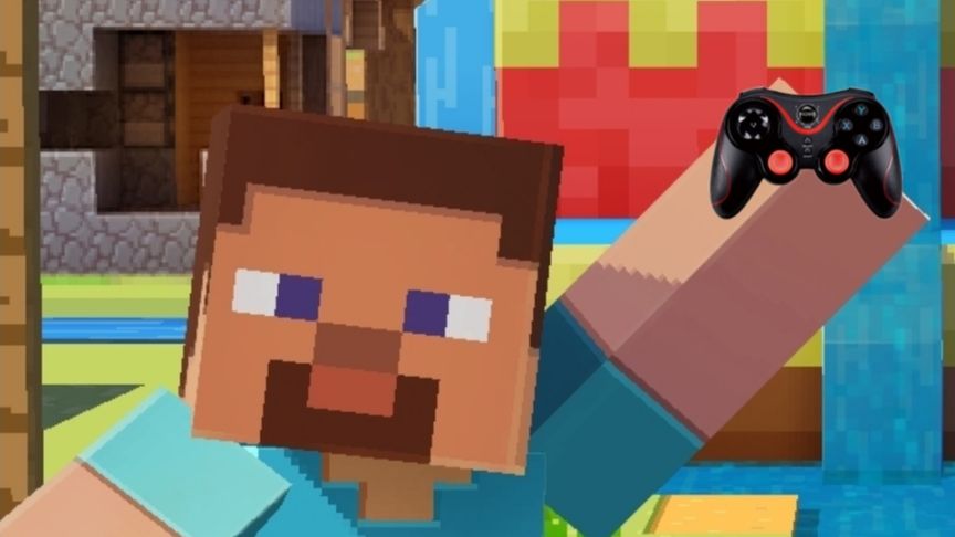 我的世界:尝试用手柄玩我的世界!