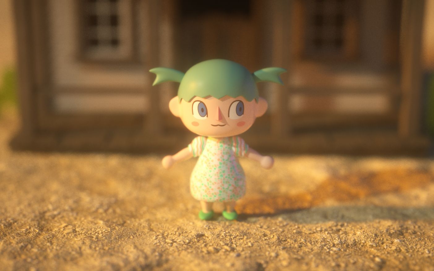 没有Switch却想玩动物之森怎么办?我来教你吧!C4D人物建模教程啦啦...